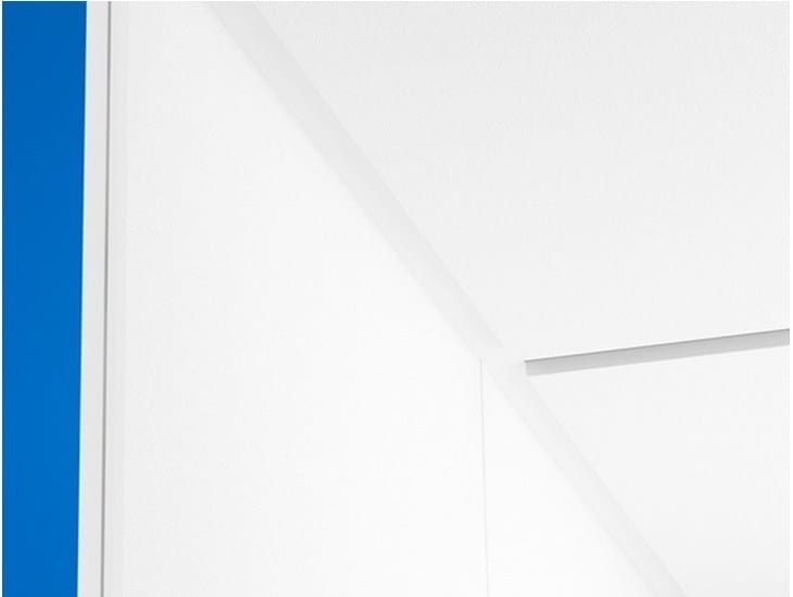 Ecophon Focus™ Fixiform E Painel de teto falso fono-absorvente em lã de ...