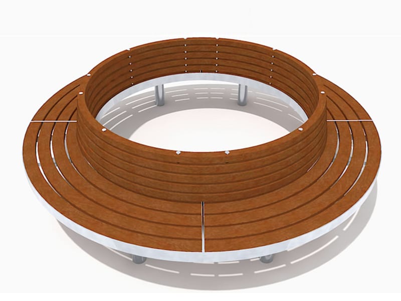 TREE FULL | Bench with back By Factory Furniture