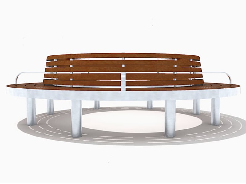 TREE FULL | Bench with back By Factory Furniture