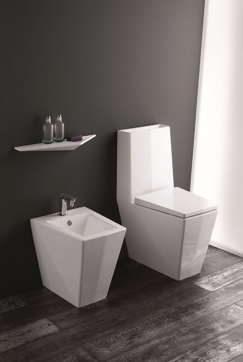CRYSTAL | Wc monoblocco By Olympia Ceramica design Francesco Lucchese