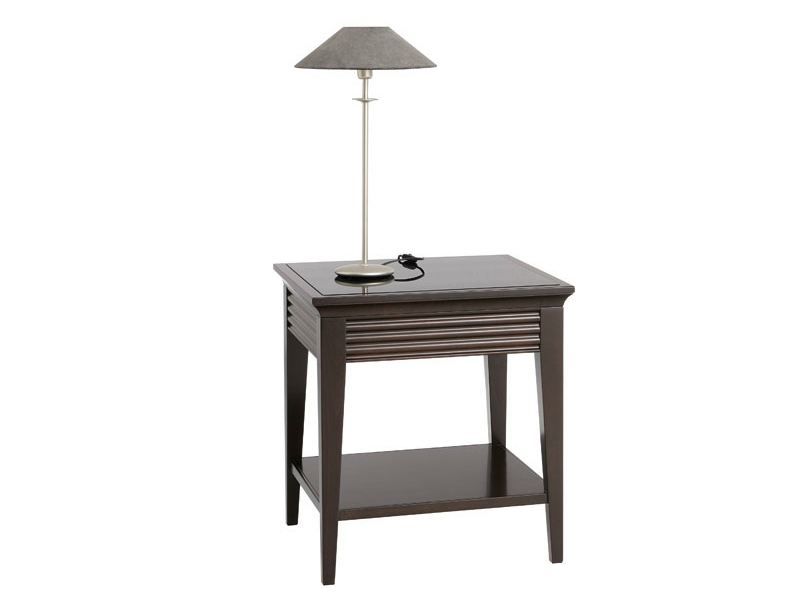 LUNA | Wooden coffee table By SELVA design Tiziano Bistaffa