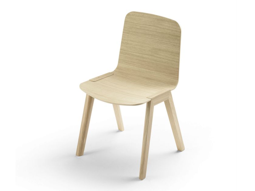 HELDU Oak chair By ALKI | design Jean Louis Iratzoki