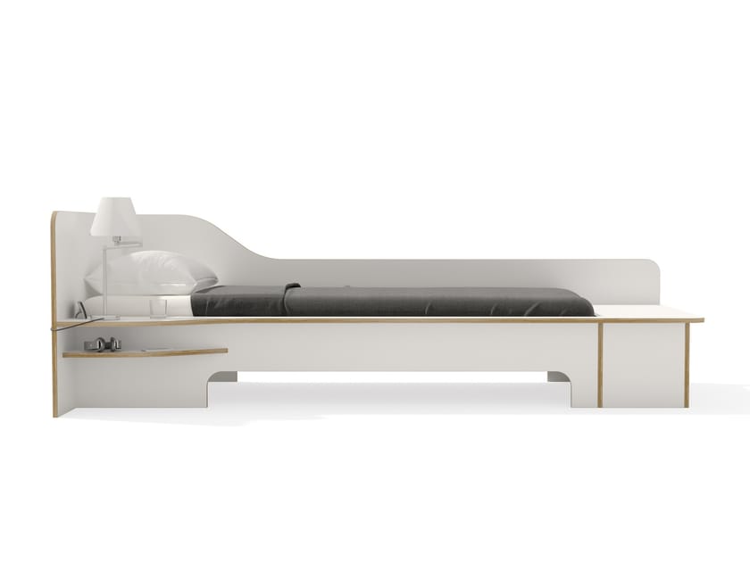PLANE | Cama simple By Müller Möbelwerkstätten diseño Felix Stark
