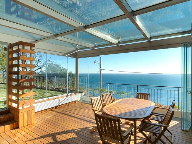 SUNSHINE Veranda de metal By CAGIS | design Andrea Brignolo