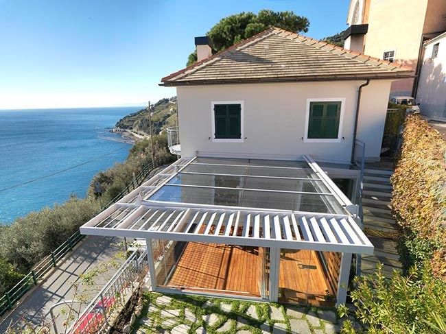 SUNSHINE Veranda de metal By CAGIS | design Andrea Brignolo