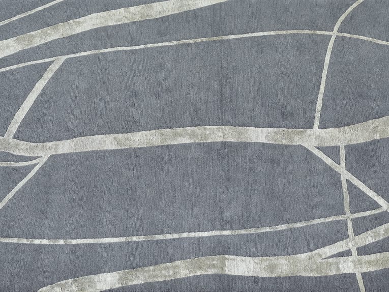 Tapete feito à mão GRAPHIC PEBBLE By Deirdre Dyson