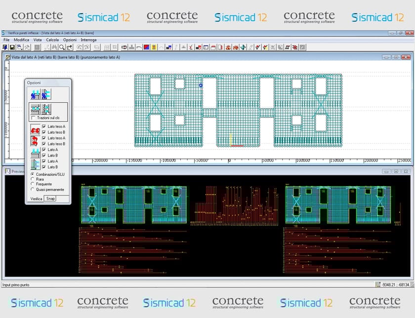 Sismicad Calculation-CAD Integrated Software By Concrete