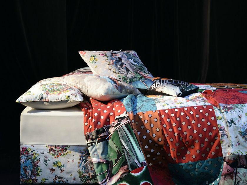 Square polyester cushion JEAN PAUL GAULTIER - VOLAGE By LELIEVRE design ...