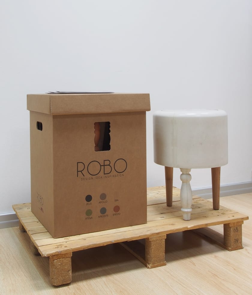 ROBO Stool By HABIMAT | design Carlo Piccinelli