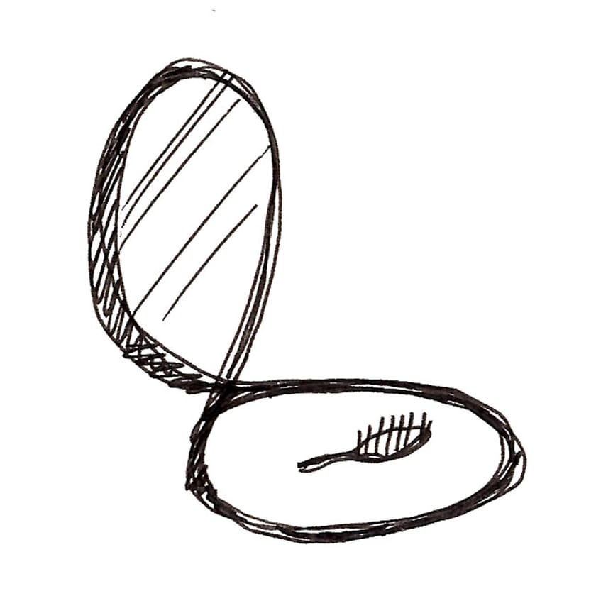 LOOP Mirror By Porro | design FRONT