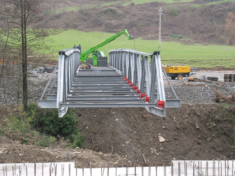 Portable bridge JANSON TRUSS BRIDGES By Janson Bridging