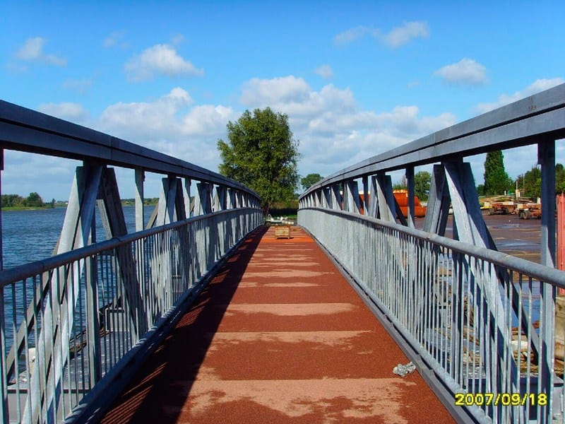 Bridge and pedestrian footbridge JANSON PEDESTRIAN BRIDGES By Janson ...