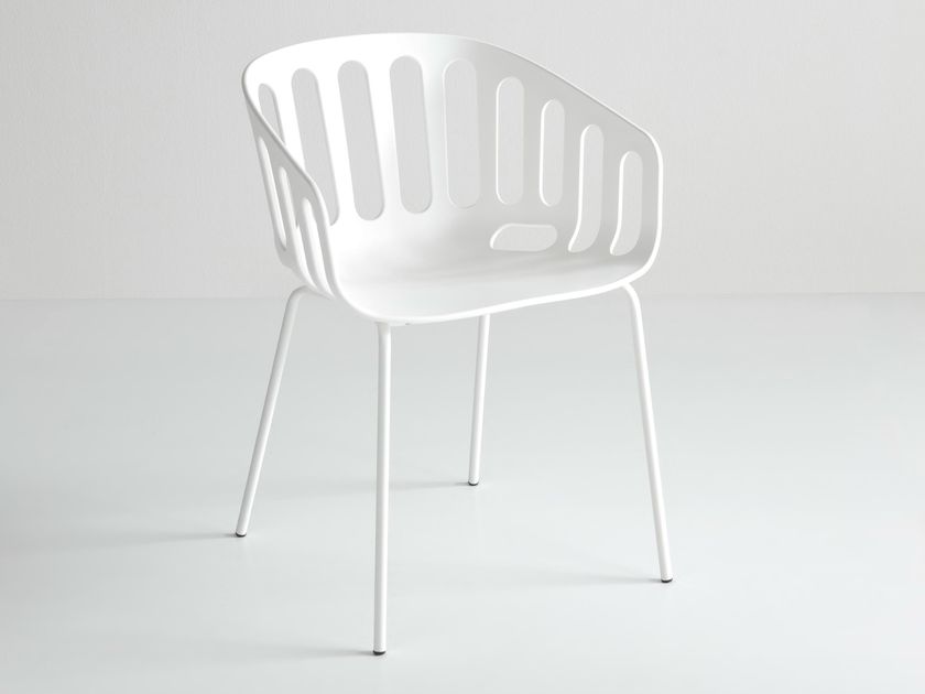 Chair with armrests BASKET CHAIR By GABER design Alessandro Busana