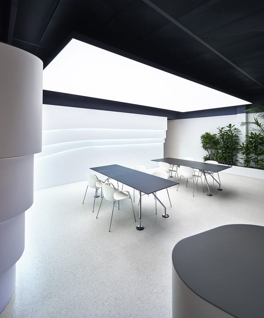 Tecto falso Philips OneSpace luminous ceiling By Large Luminous Surfaces