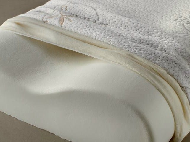 Rectangular memory foam pillow MICHAEL SAPONETTA By Demaflex