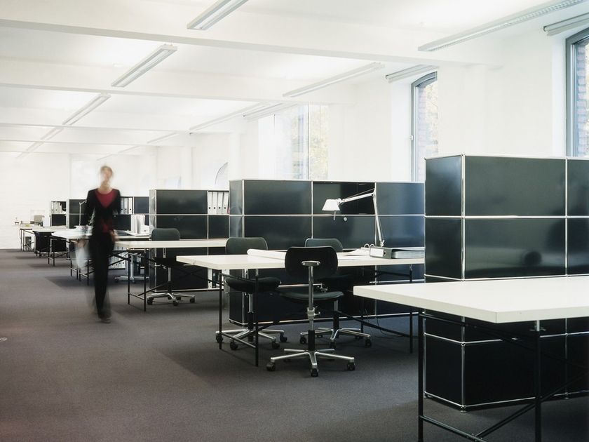 USM HALLER CREDENZA AS OFFICE STORAGE | Büroschrank By USM Design Fritz ...