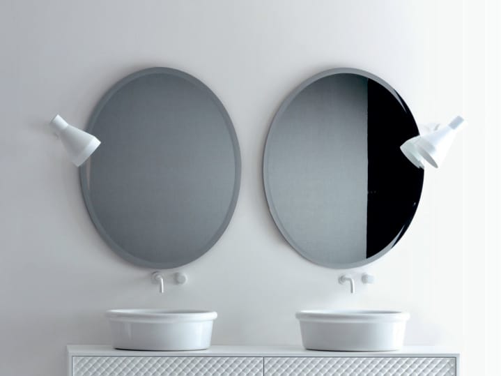 Oval mirror By FALPER