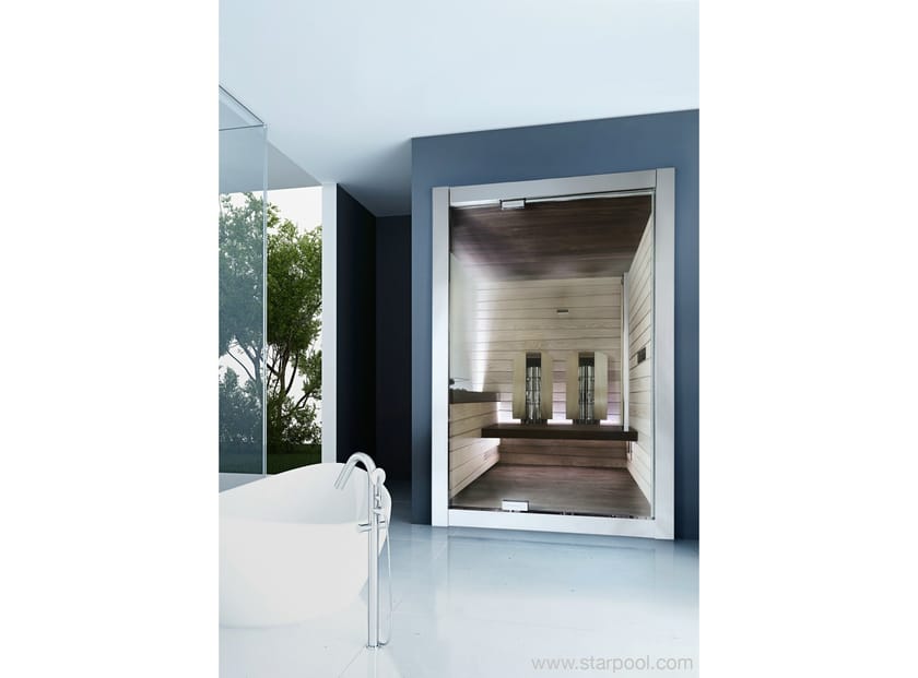SweetSauna90 Combi Infrared sauna By STARPOOL | design Cristiano Mino