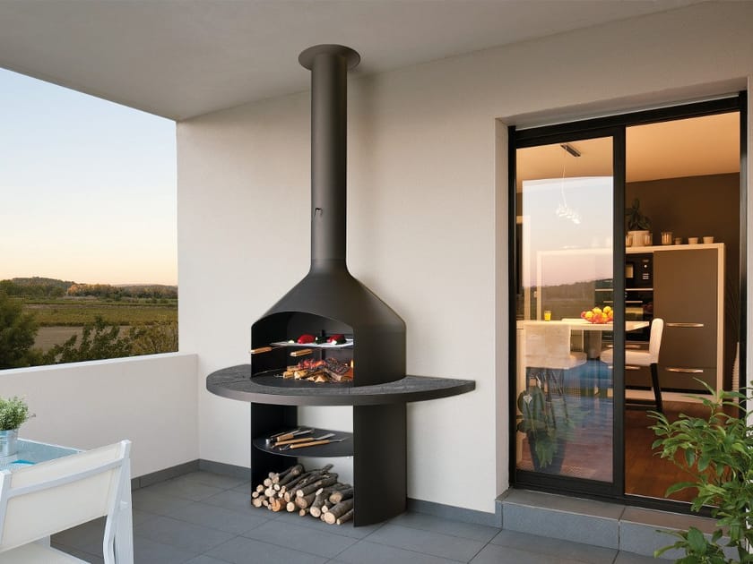 Wood-fired barbecue SMARTFOCUS By Focus creation