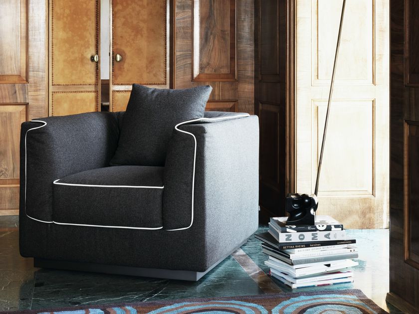 GENTLEMAN | Poltrona By Flou design Carlo Colombo