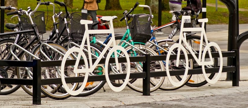 Metal Bicycle rack STREET By Nola Industrier