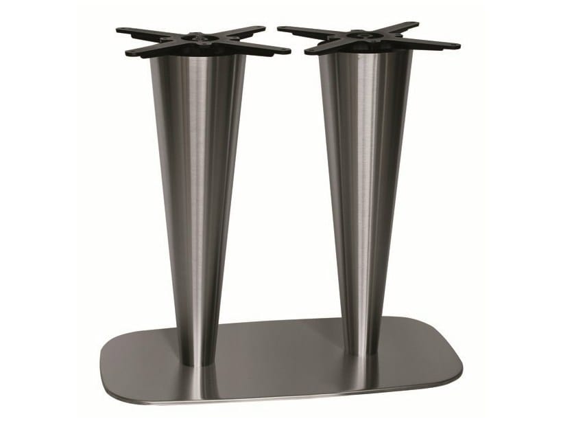 Base de mesa de aço inox RONDOGEL-84-2 By Vela Arredamenti