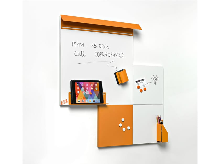 Modular office whiteboard NARA By Made Design design Hiroshi Tsunoda