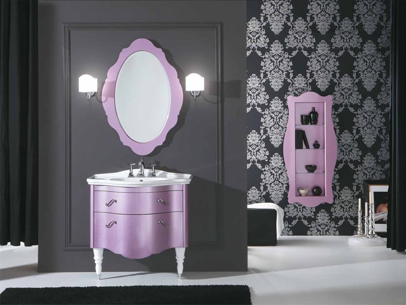 Vanity unit with drawers DECÒ D06 By LEGNOBAGNO