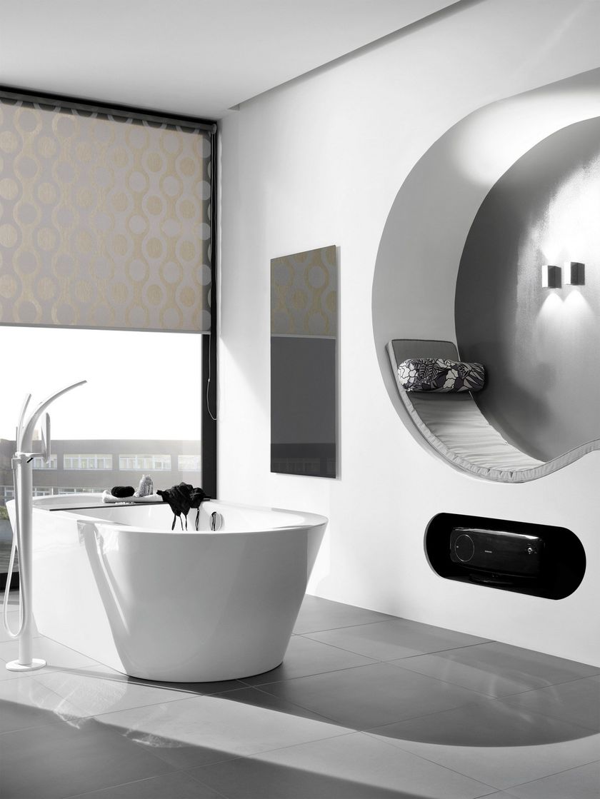 Vasca da bagno centro stanza ovale BETTESTARLET OVAL SILHOUETTE By Bette