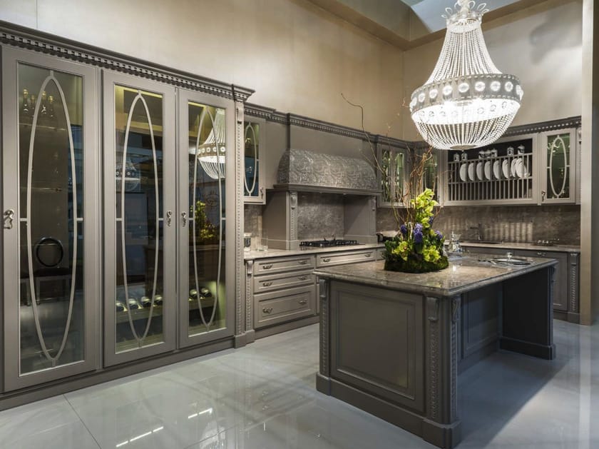 PRECIOUS | Kitchen with island By Bizzotto