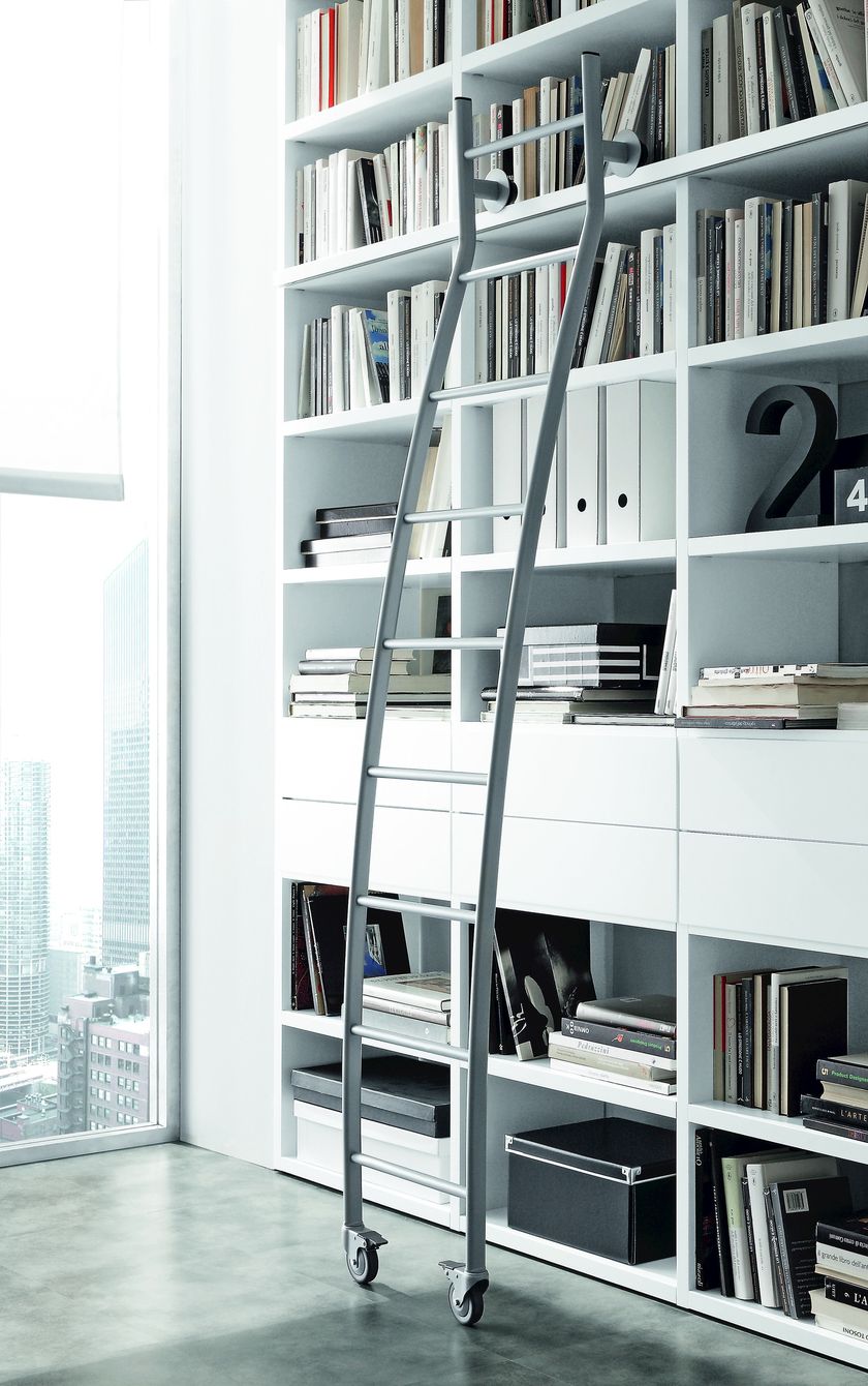 Open wall-mounted sectional bookcase Pari&Dispari - COMP 337 By ...