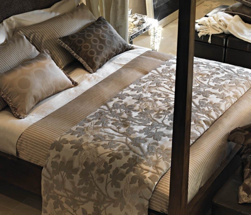 Striped cotton fabric PRINCETON By KOHRO