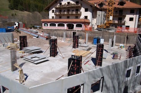 Formwork and formwork system for concrete GEOPANEL STAR By Geoplast