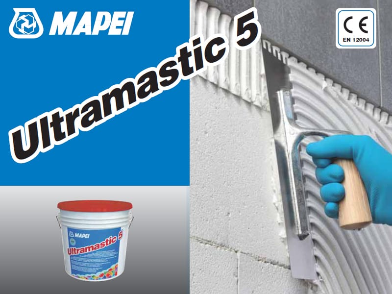 Glue and mastic ULTRAMASTIC 5 By MAPEI