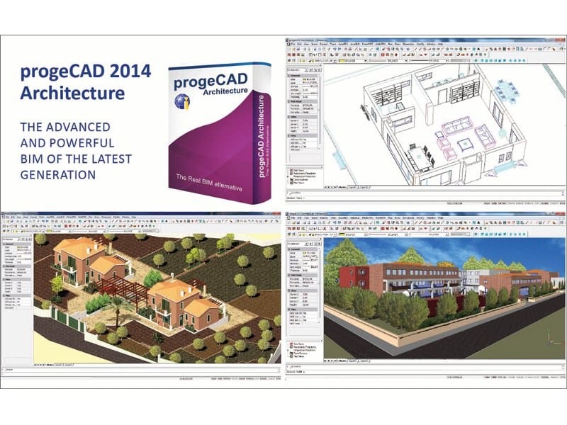 Disegno tecnico CAD 2D 3D progeCAD Architecture By ProgeSOFT Italia