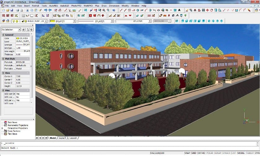 Disegno tecnico CAD 2D 3D progeCAD Architecture By ProgeSOFT Italia