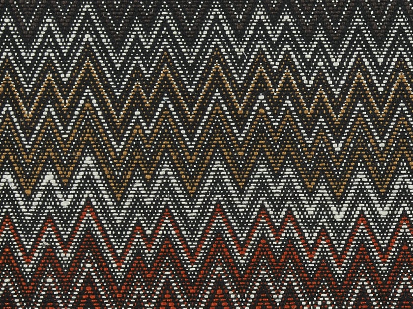 Fabric with graphic pattern ZIG ZAG By Aldeco