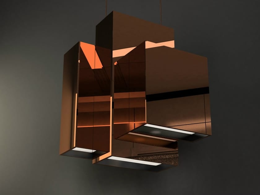 BLOX | Pendant lamp By Quasar design Marko Otto Schregardus