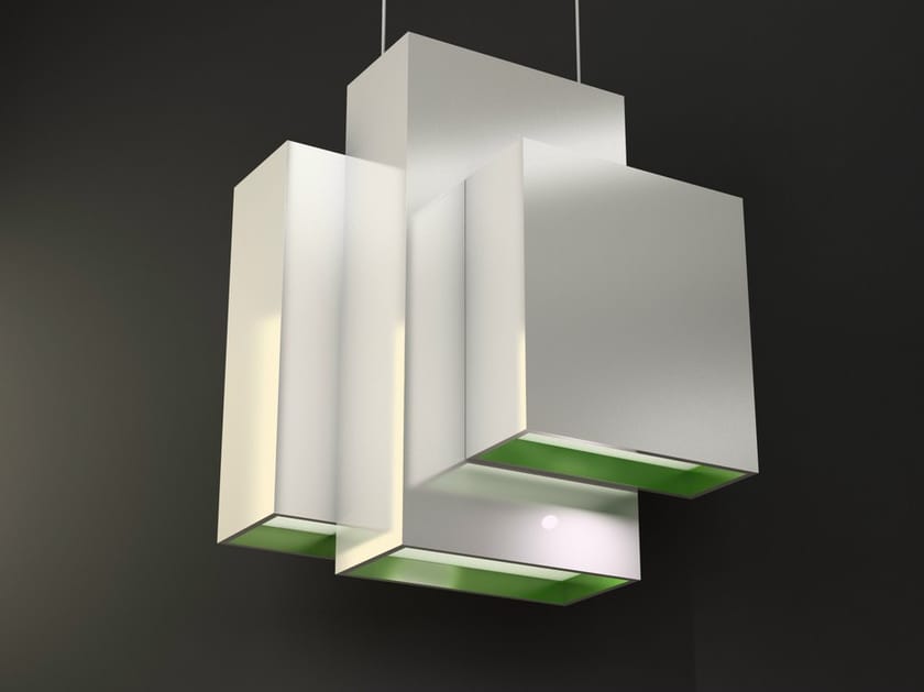BLOX | Pendant lamp By Quasar design Marko Otto Schregardus