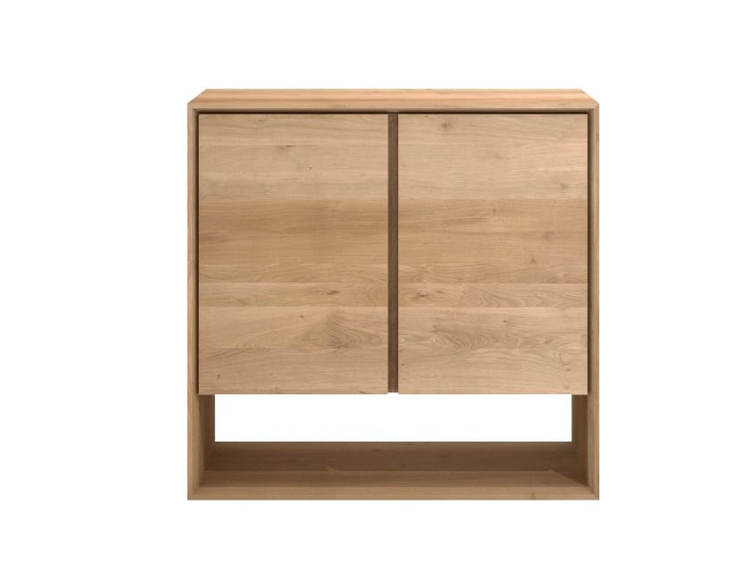 OAK NORDIC Solid wood sideboard with doors By Ethnicraft