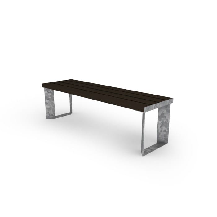 LEMMY | Bench Backless steel Bench By LAB23 | design Gibillero Design