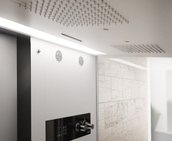 FRAME IN2 Hydromassage multifunction shower cabin By Jacuzzi® | design ...