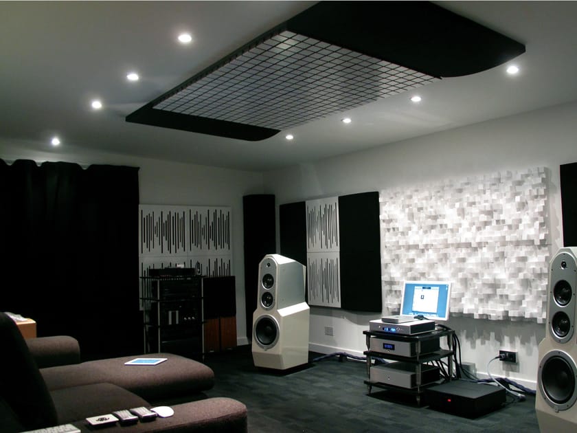 MDF Decorative acoustic panel FLEXI WOOD A50 By Vicoustic by Exhibo