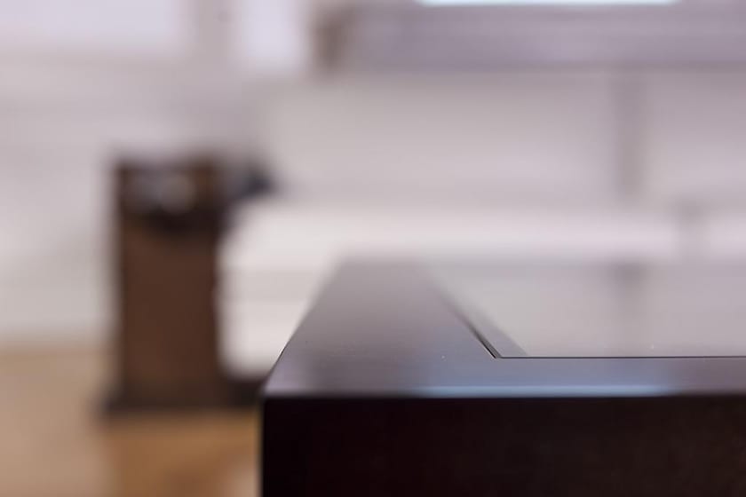 EDRA | Glass coffee table By HUGUES CHEVALIER