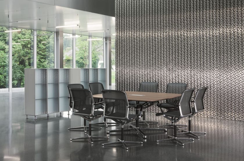 FILO 4-STAR TABLE | Tavolo da riunione quadrato By BENE design EOOS