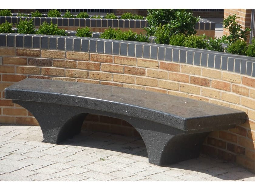 ROMANA | Curved bench Curved backless bench By Bellitalia