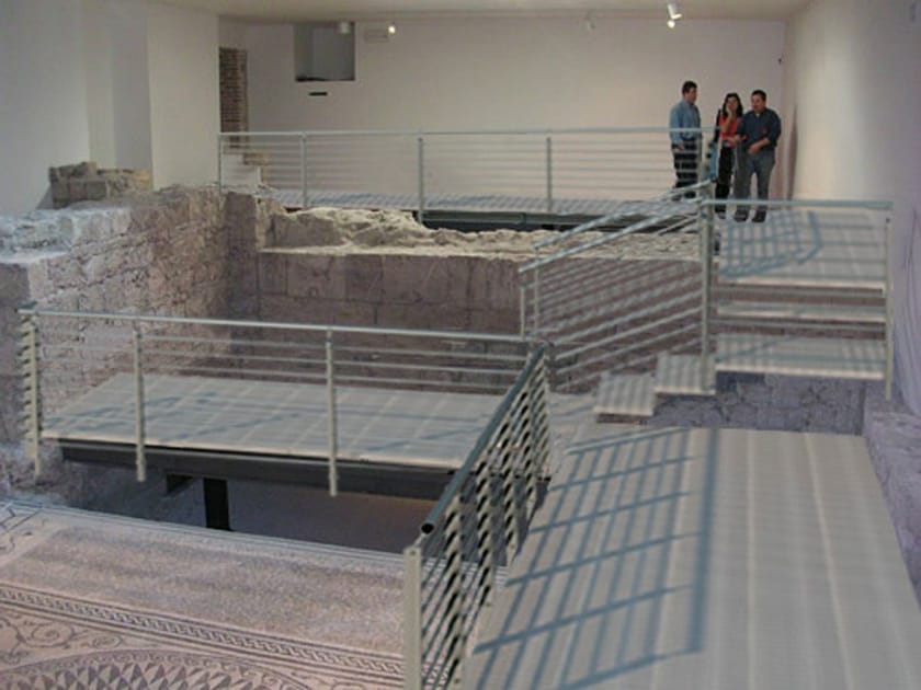 Aluminium Suspended walkway Suspended walkway by ALUSCALAE