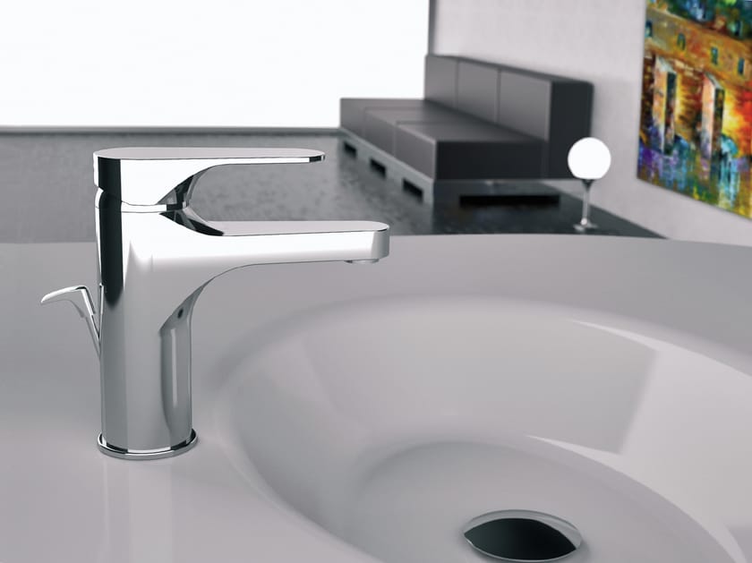 CLASS LINE Countertop single handle 1 hole washbasin mixer By Remer ...