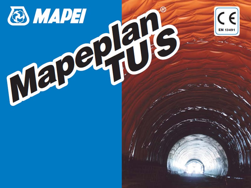 Fabric and liner for tanking MAPEPLAN TU S By MAPEI