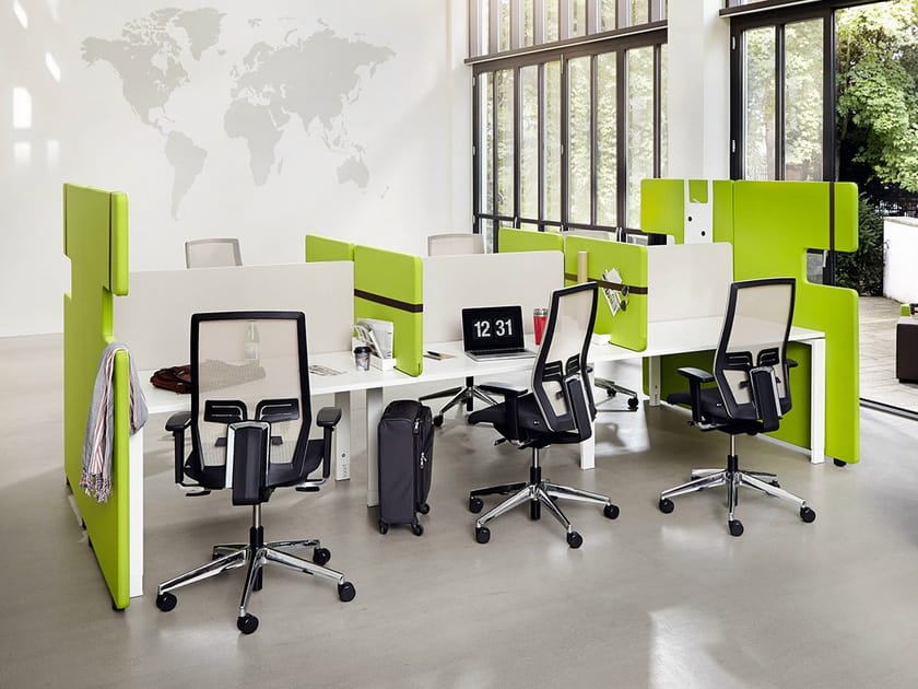 TEAM.WORK.SPACE | Multiple office workstation By König Neurath design ...